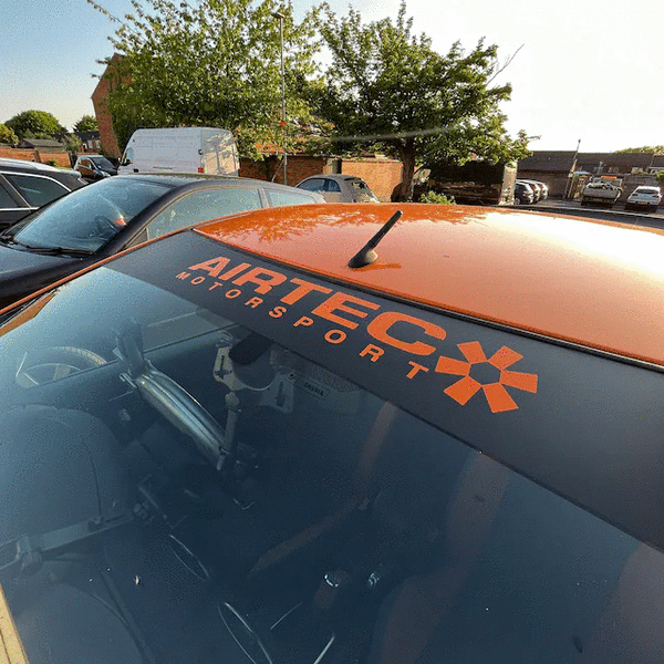 Airtec Motorsport Sunstrip – R&E Wraps and Graphics LTD